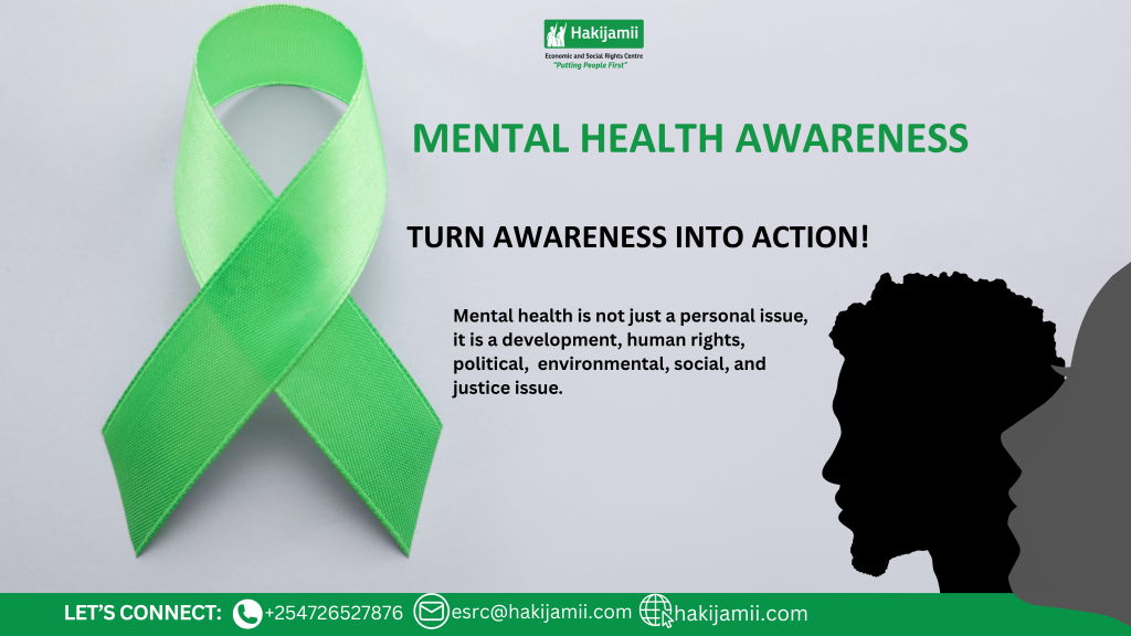 Mental Health Awareness 2025 | Turn Awareness into Action – Hakijamii